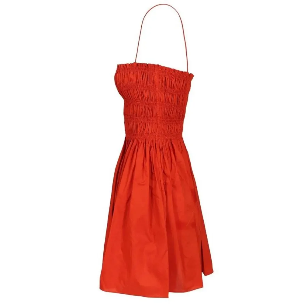 Matteau | Dresses | Matteau Women Shirred Bodice Mini Dress | Poshmark